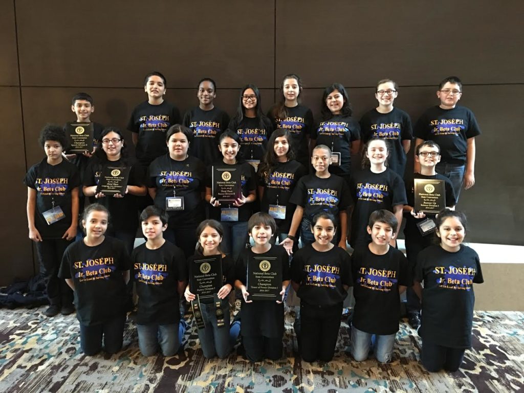 2017 National Jr. Beta Club Texas State Convention - St. Joseph ...